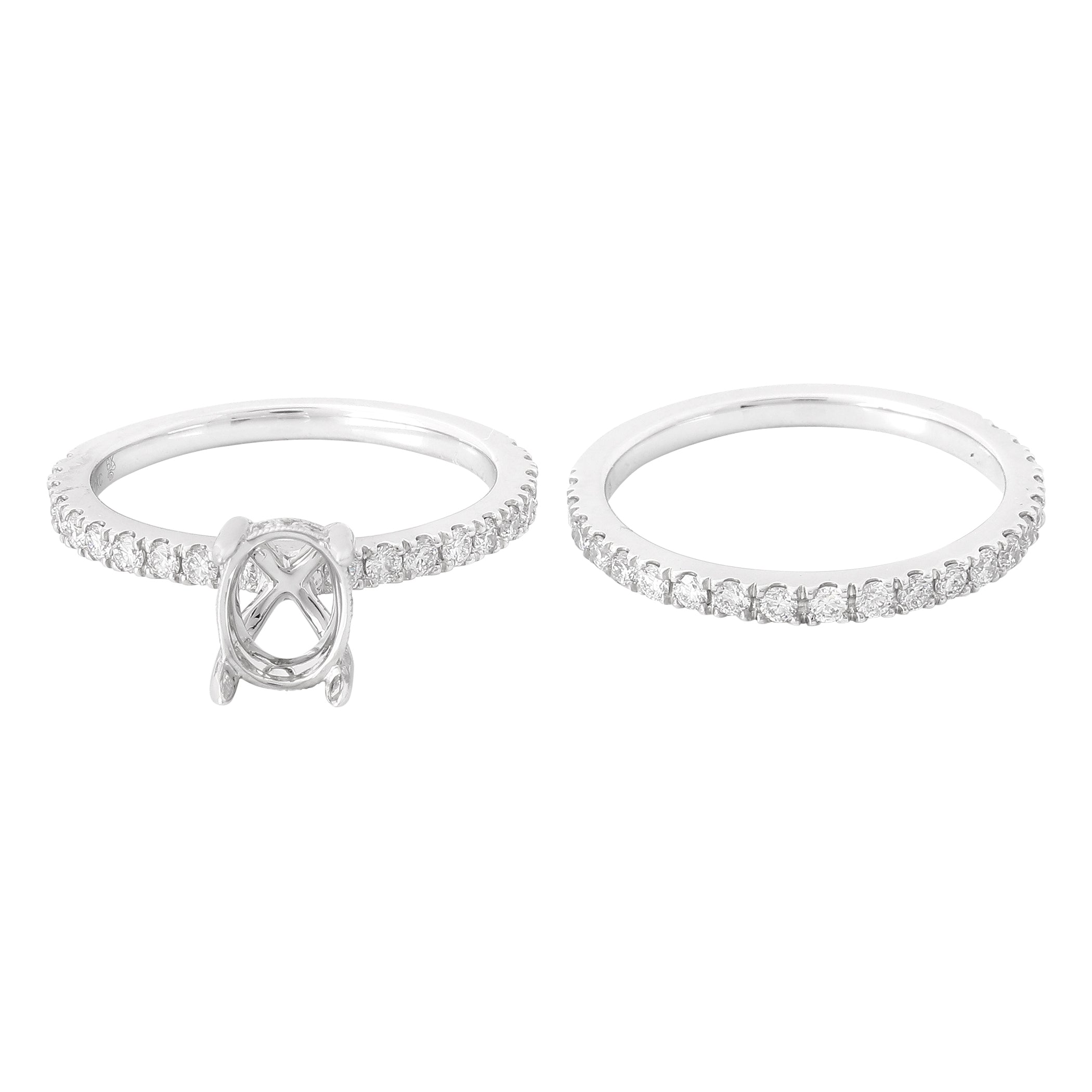 Oval Peg Head Engagement Set – Beverley K