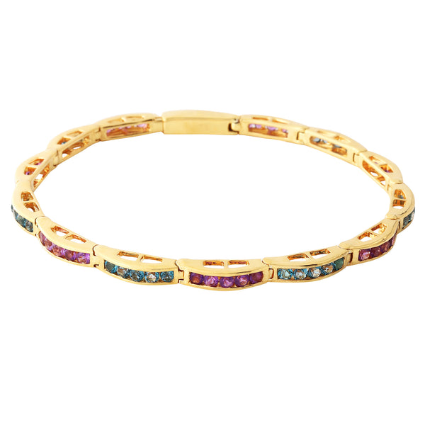 Pop Purple and Blue Twix Bracelet – Beverley K